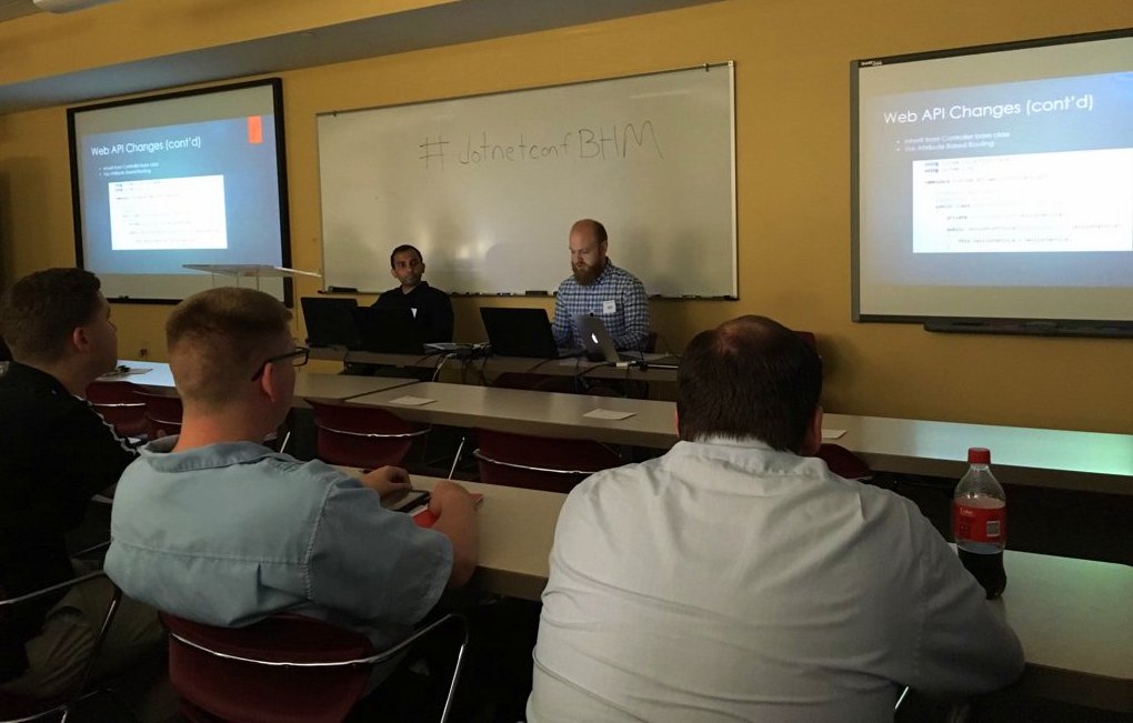 dotNetConf 2016, Birmingham – Discovering the new .NET world – samirbehara